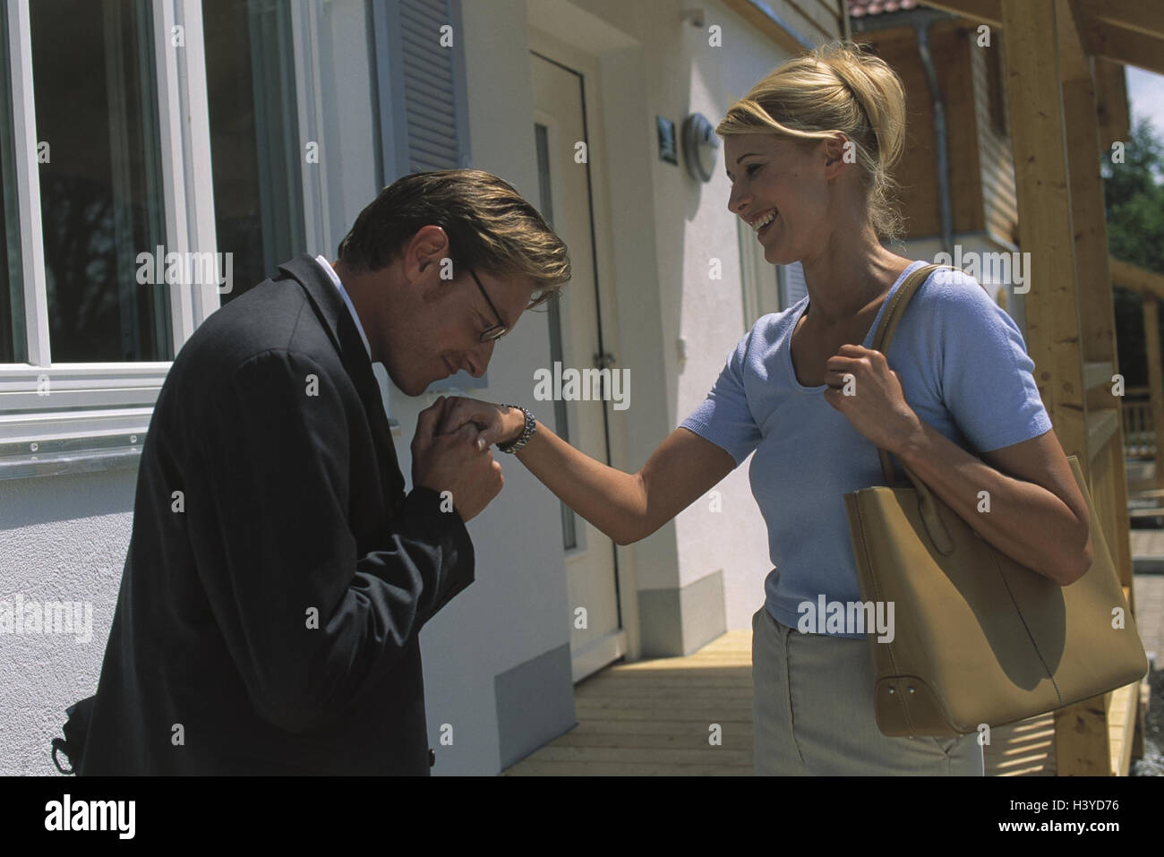 Kiss on the hand hi-res stock photography and images - Alamy