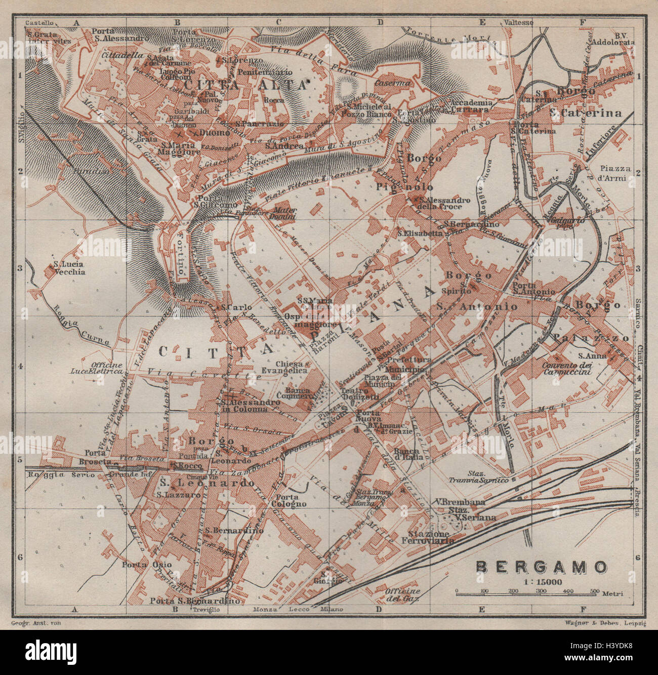 Piedibus Bergamo Italy Map CITY MAP