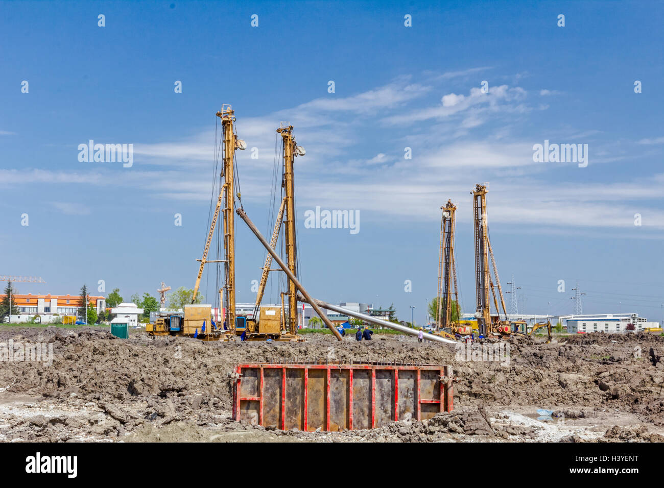 Demountable structure building hi-res stock photography and images - Alamy