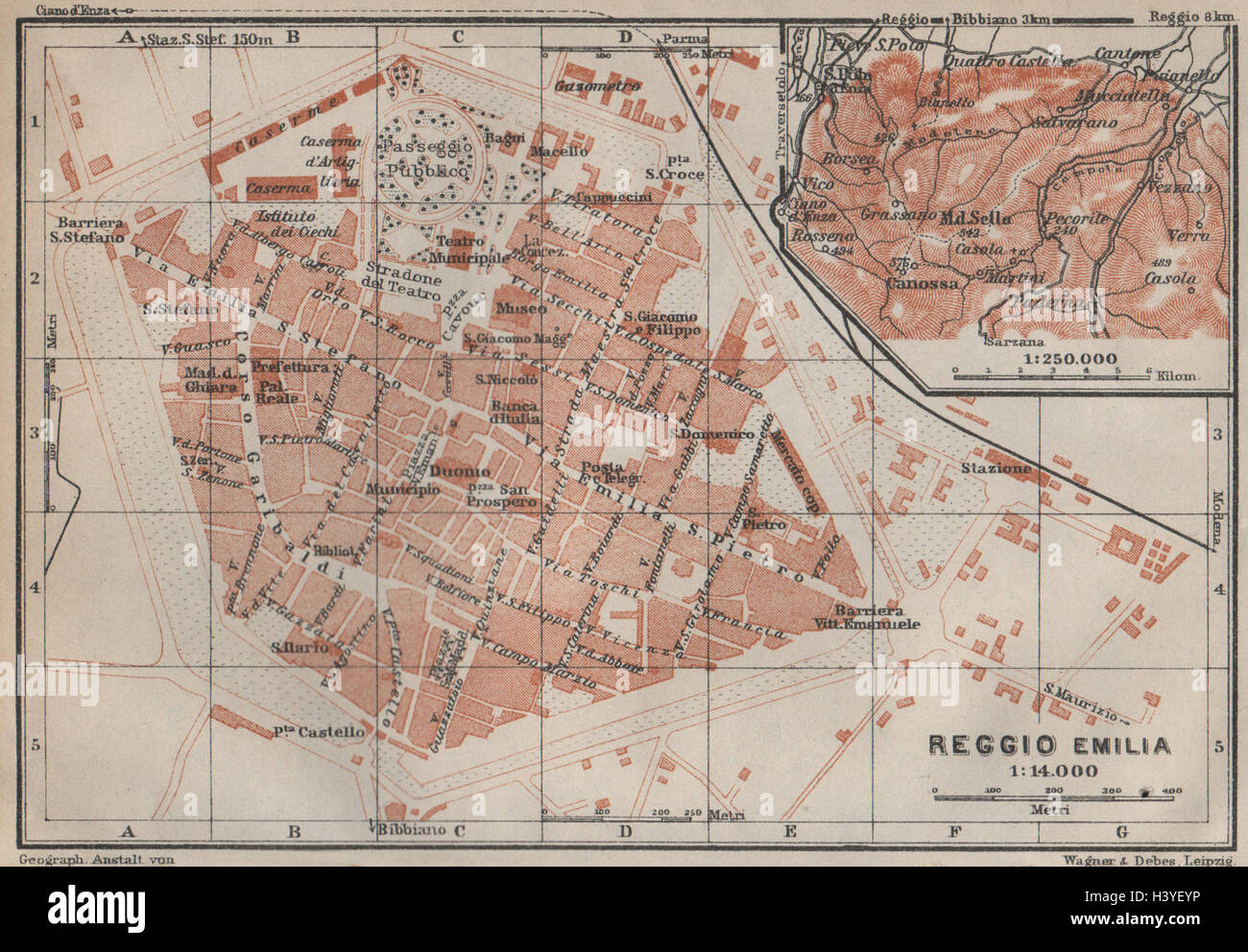 Reggio emilia map hi-res stock photography and images - Alamy