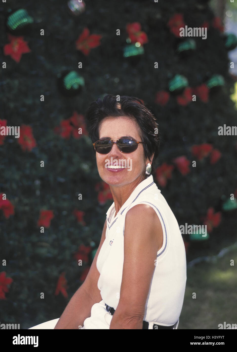 Woman Middle Old Person Sunglasses Half Portrait Womens Portrait
