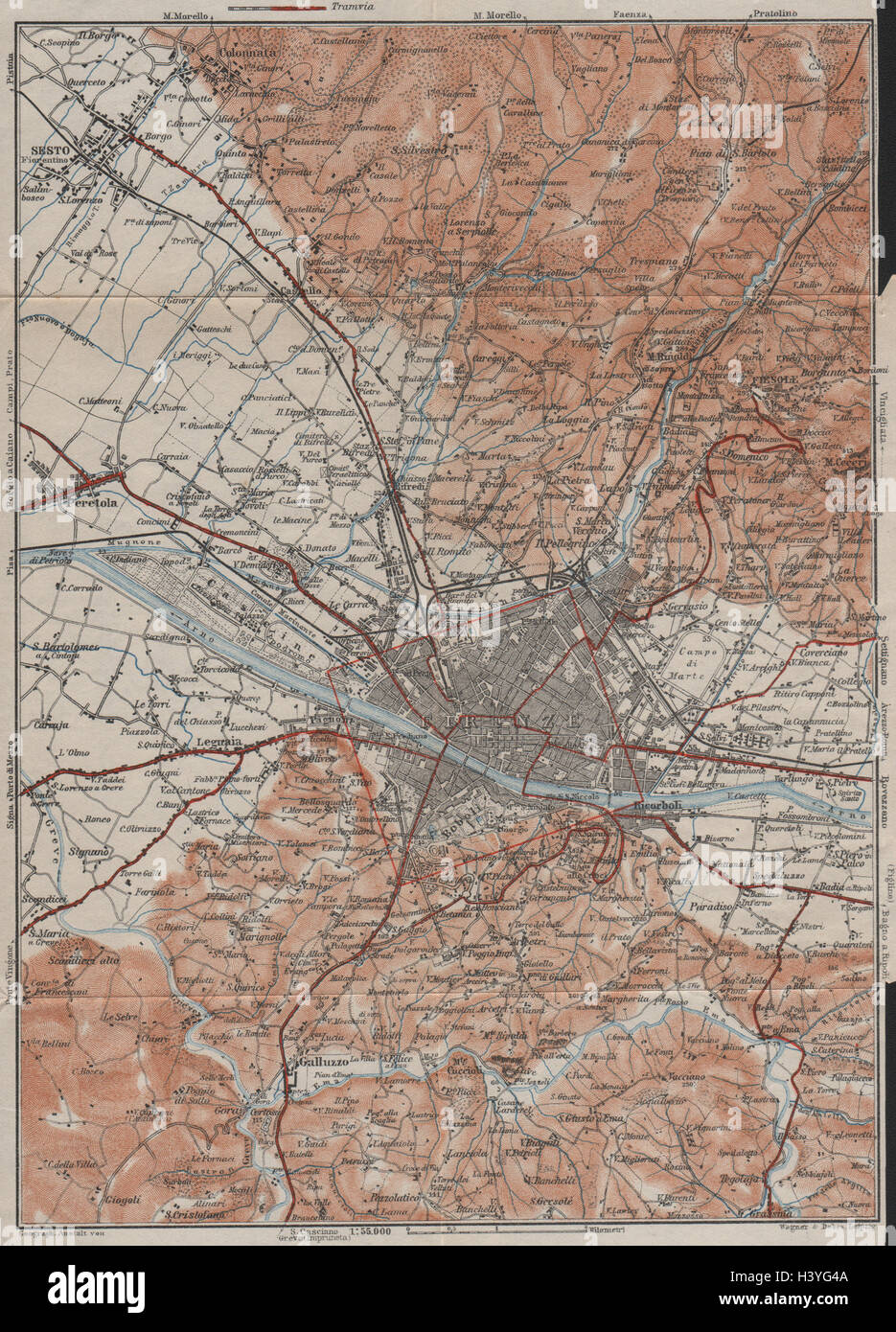 Galluzzo Italy Map Tuscany MICHELIN Galluzzo Map ViaMichelin