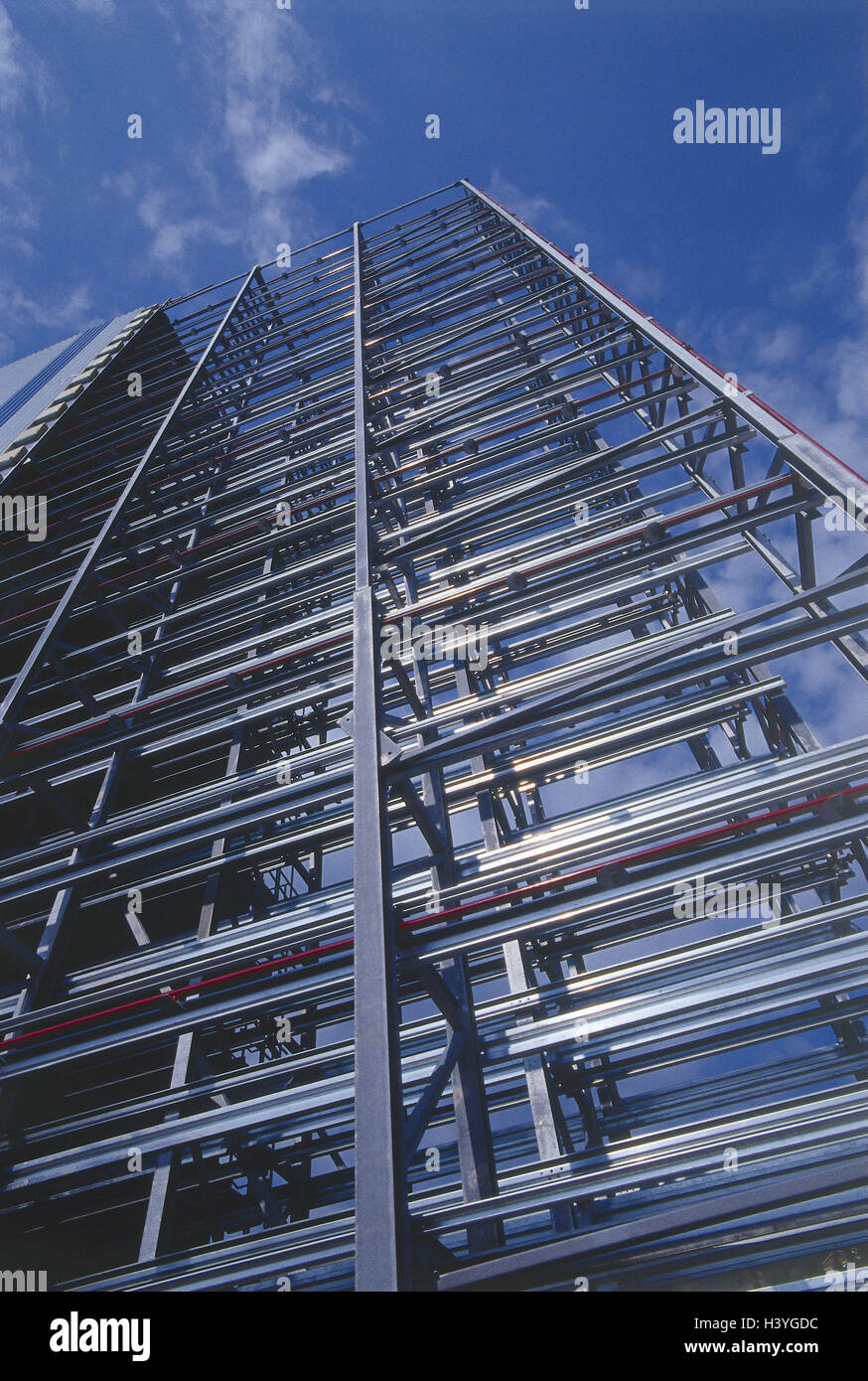 Shell, automatic warehouse, openly, detail, construction, construction ...