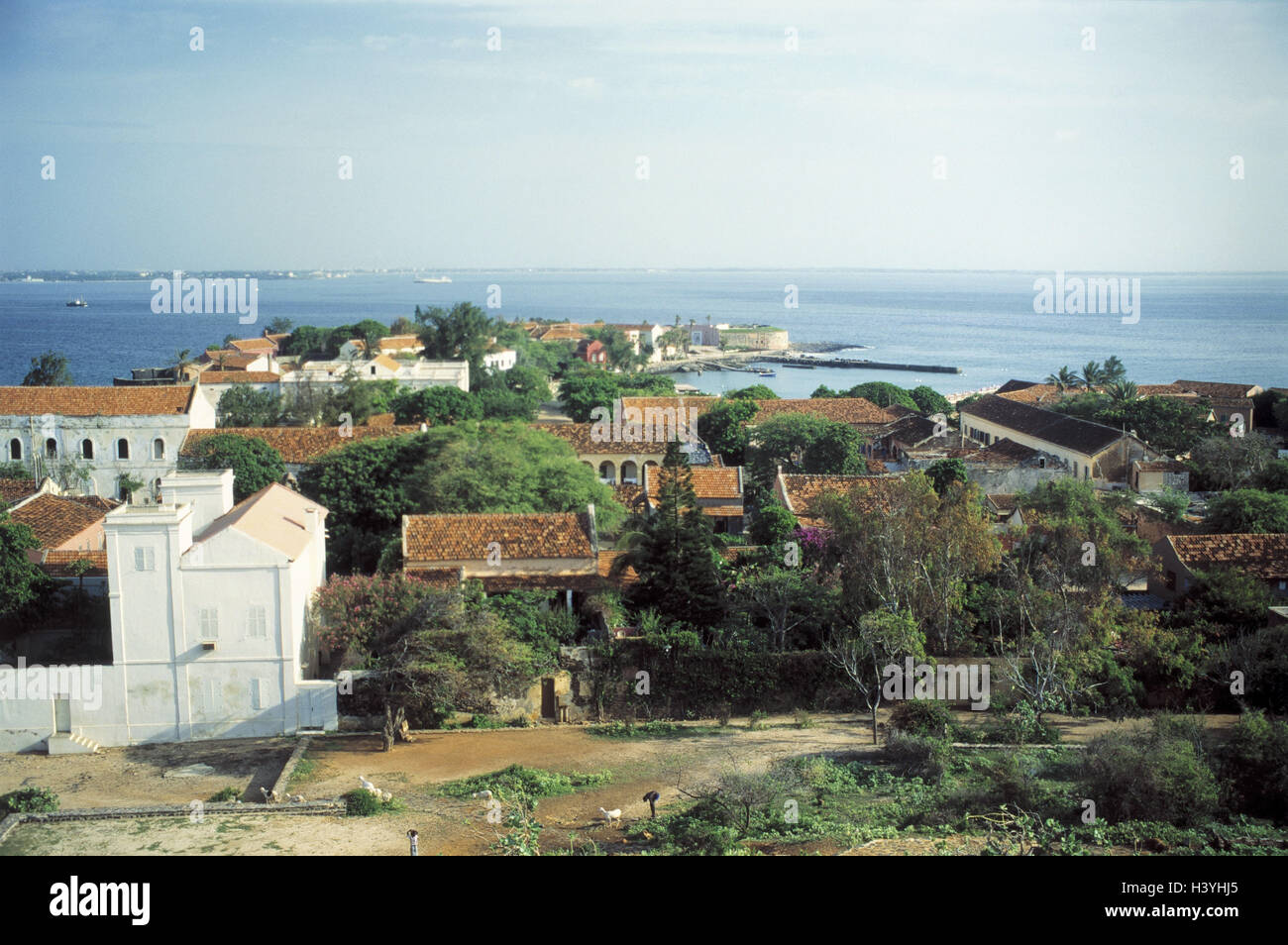 Senegal, island Gorée, local view, Africa, West, Africa, Atlantic ...