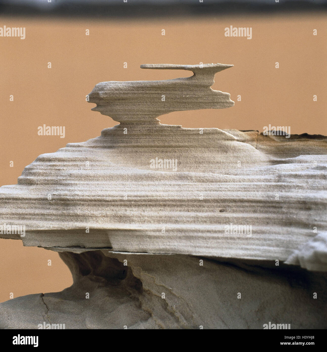 Chad, mesa country Ennedi, Ounianga lake, bile formation, Central ...