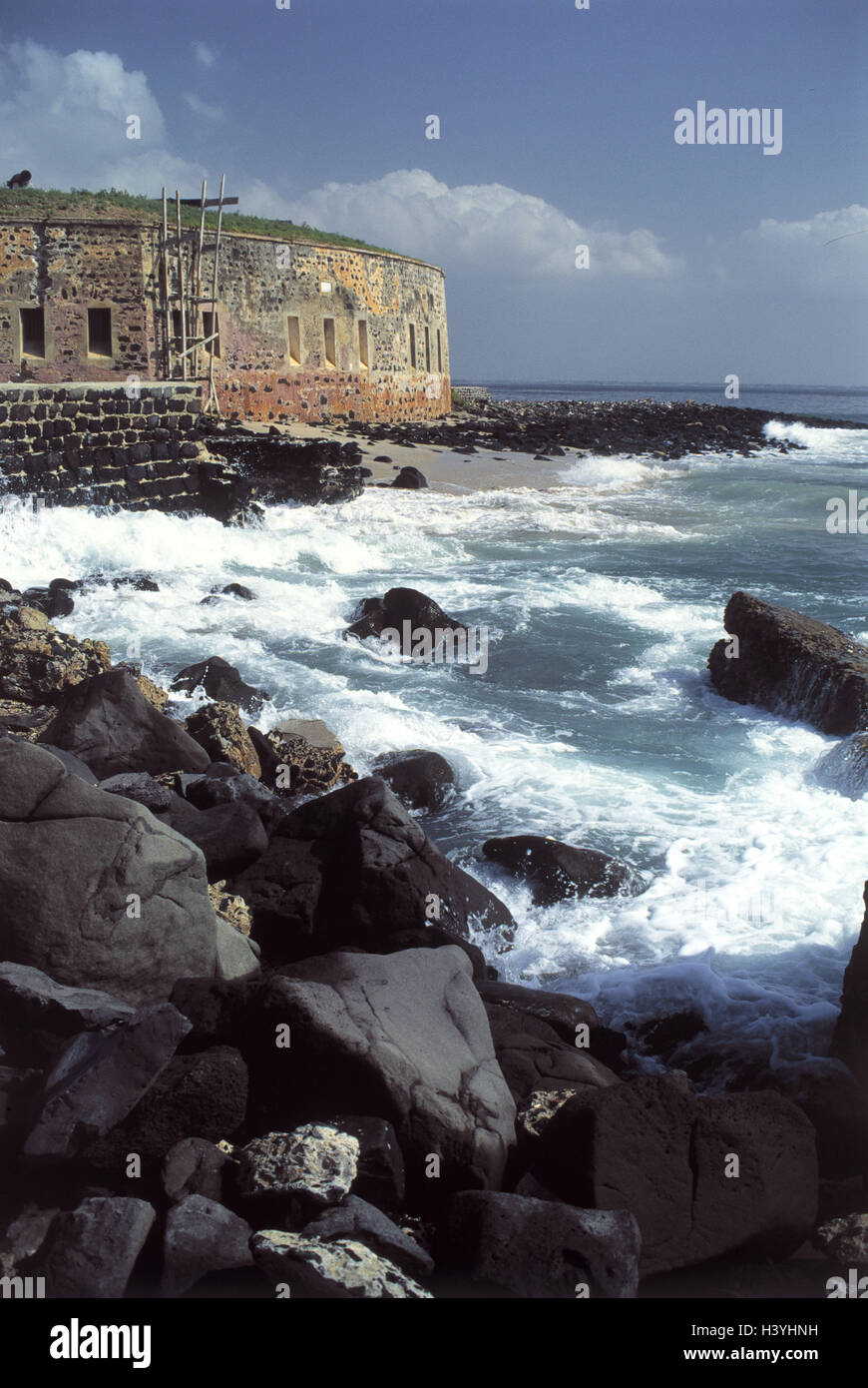 Senegal, island Gorée, fort dïEstrées, West, Africa, Africa, Atlantic ...