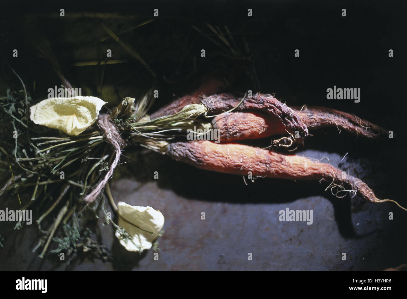 Carrots, tract, parched, carrots, yellow turnips, schrumpelig, shrivels ...