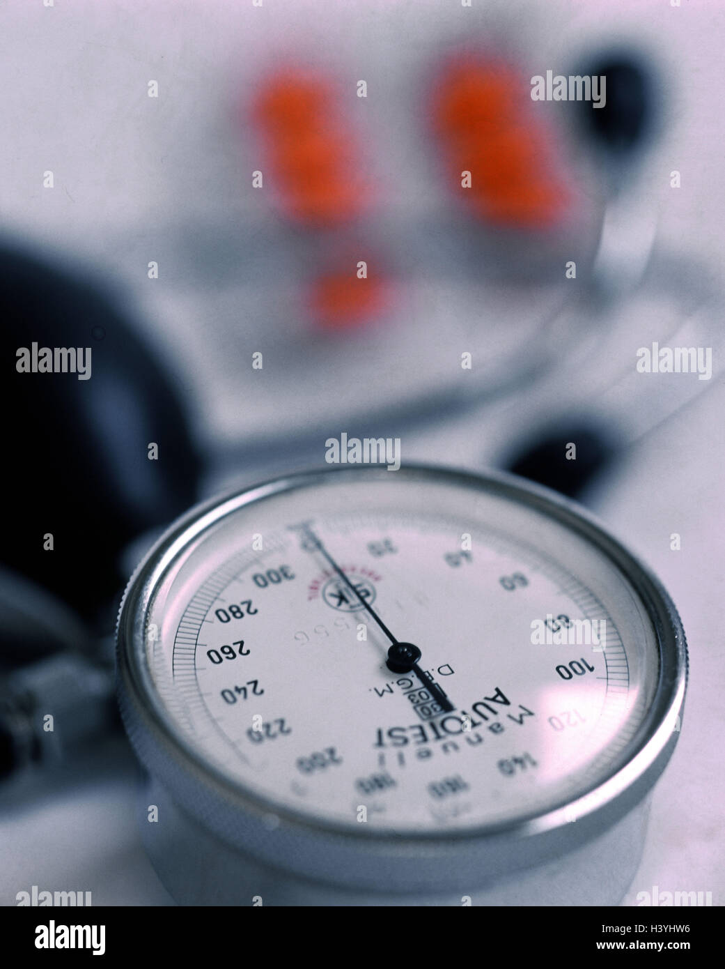 Sphygmomanometer, detail, medicine, medical devices, examination ...