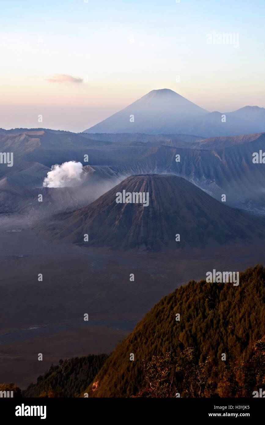 An incredible sunrise at Bromo Volcano, Java, Indonesia Stock Photo - Alamy