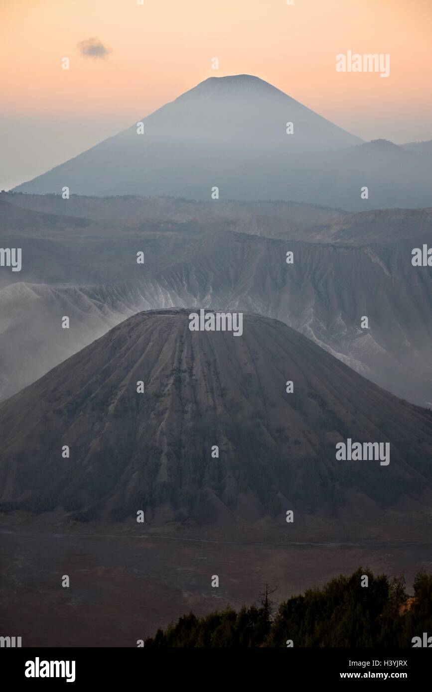 An incredible sunrise at Bromo Volcano, Java, Indonesia Stock Photo - Alamy
