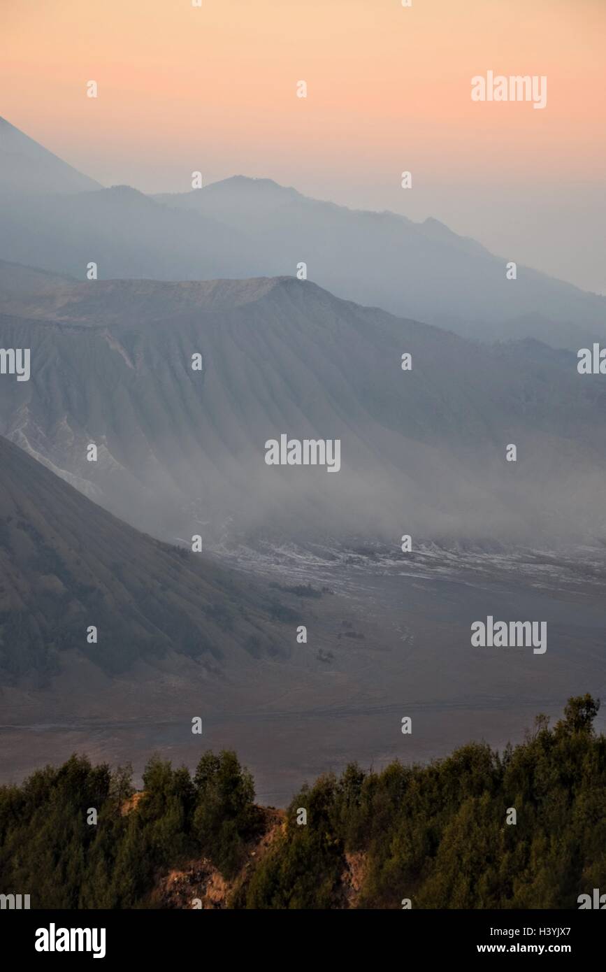 An incredible sunrise at Bromo Volcano, Java, Indonesia Stock Photo - Alamy
