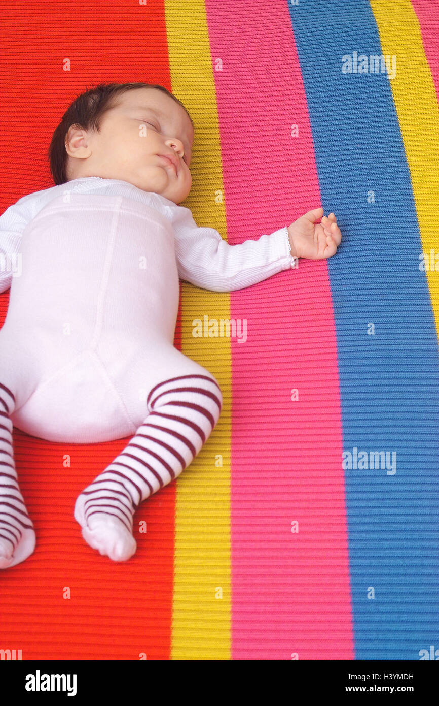 Bed, infant, sleep, infant, child, baby, newborn child, lie, sleep ...