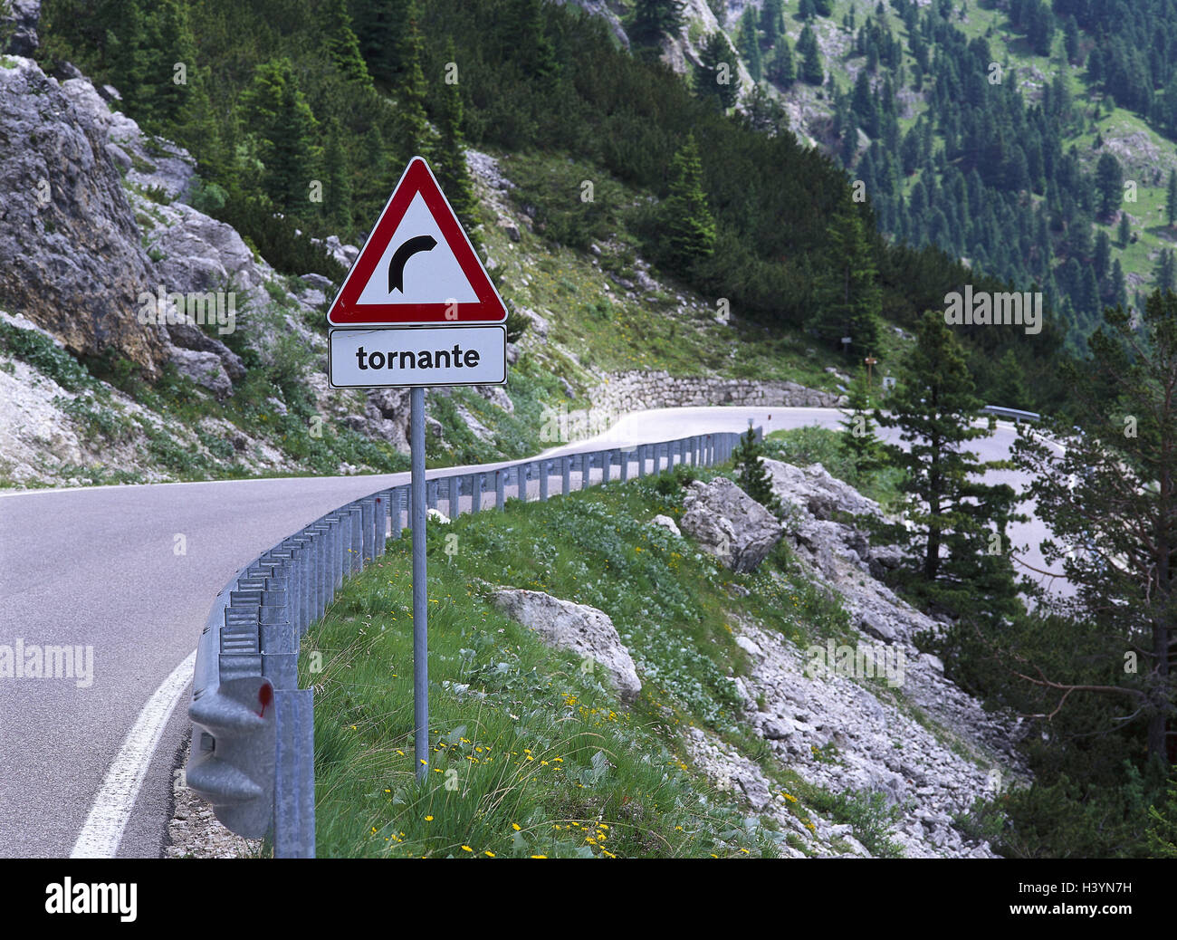 Tornante hi-res stock photography and images - Alamy