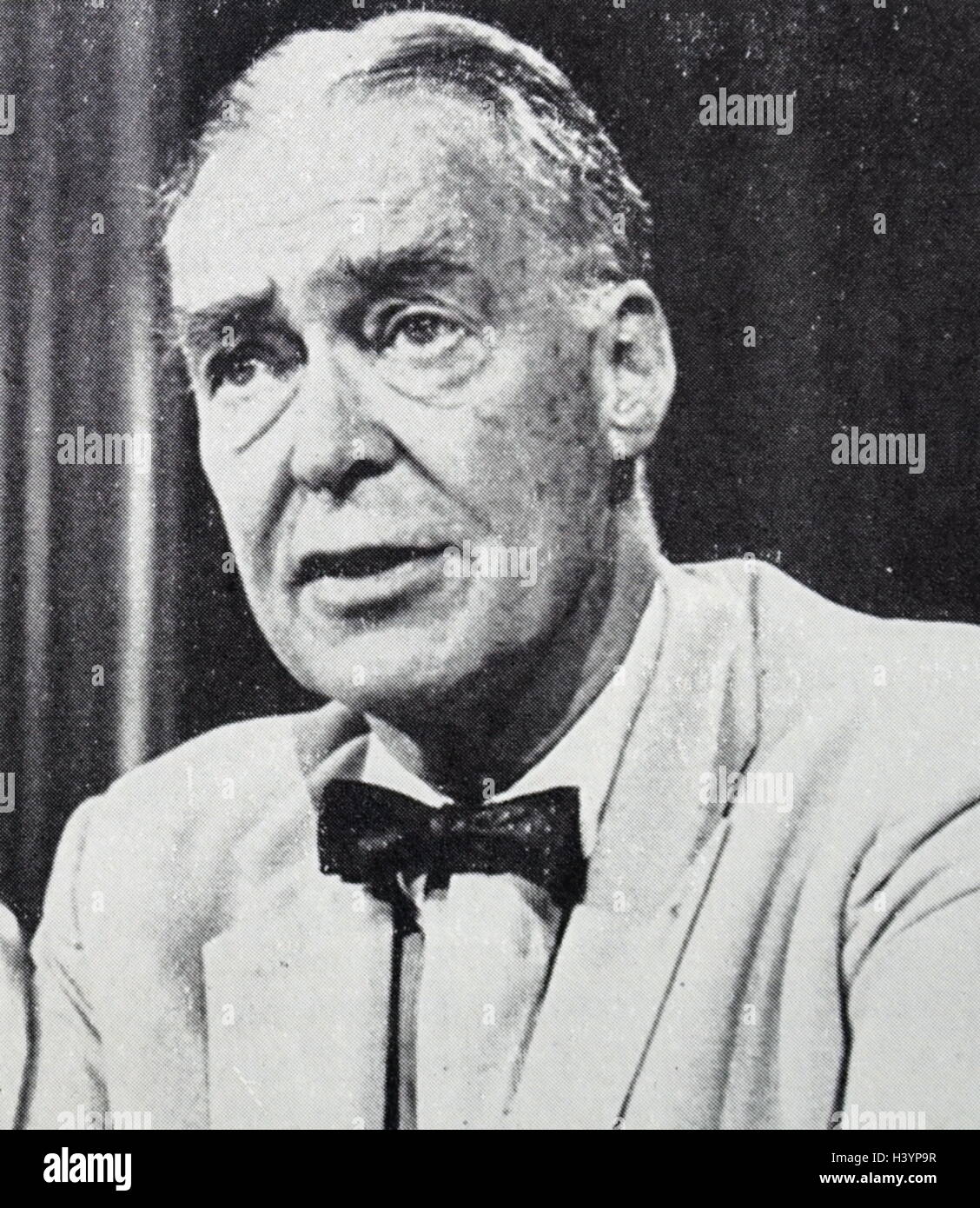 Photograph of Christian Herter (1895-1966) an American politician ...