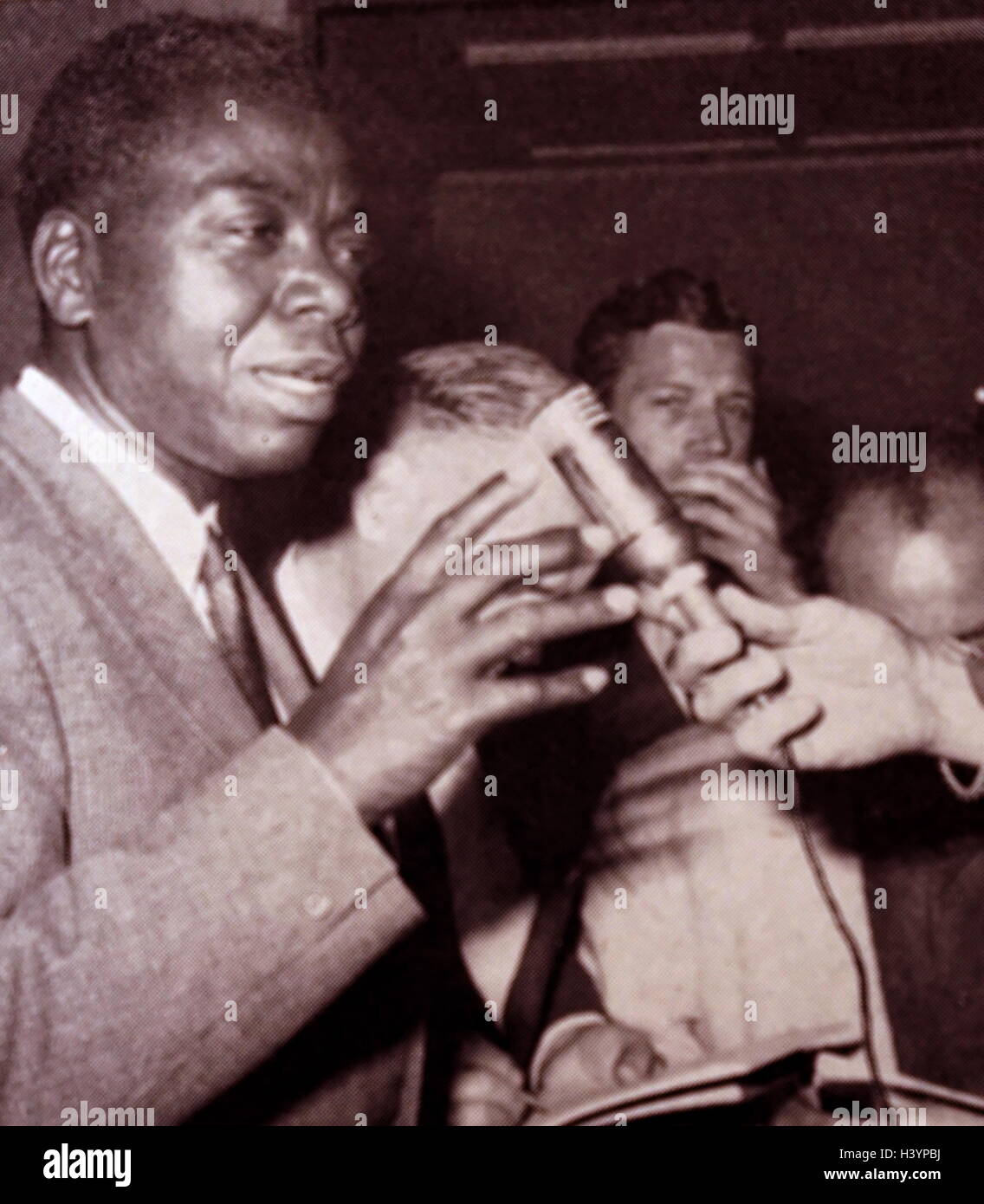 Photograph of Moise Tshombe (1919-1969) a Congolese politician. Dated ...