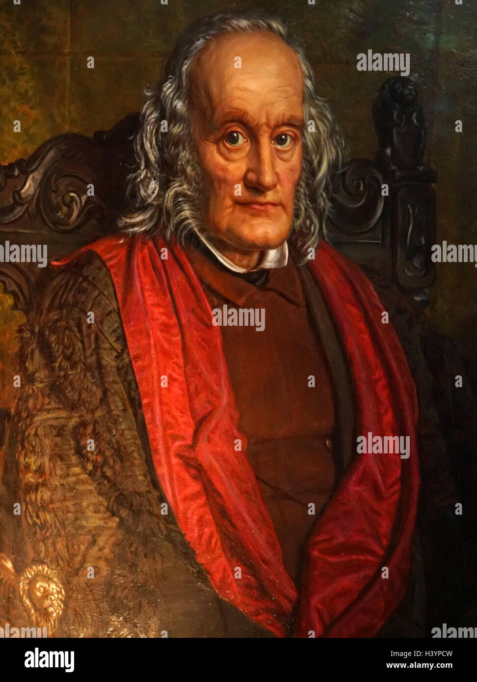 Portrait of Sir Richard Owen (1804-1892) an English Biologist ...