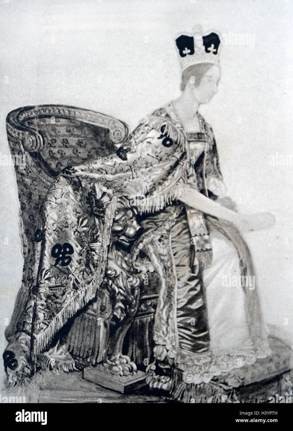 Queen victoria in her crown hi-res stock photography and images - Alamy