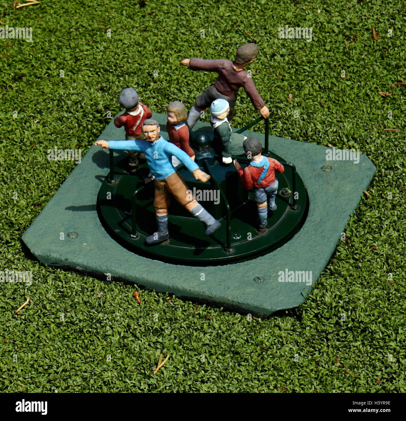 1930s children playground hi-res stock photography and images - Alamy