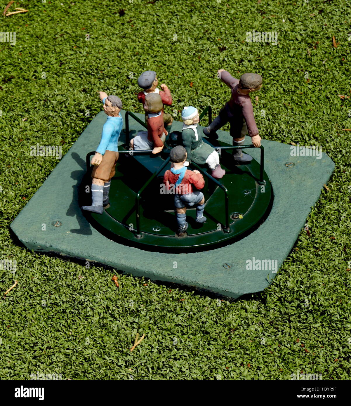 1930s children playground hi-res stock photography and images - Alamy