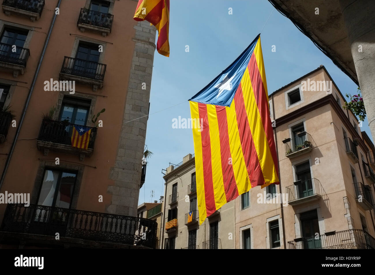 Catala independence flags hi-res stock photography and images - Alamy