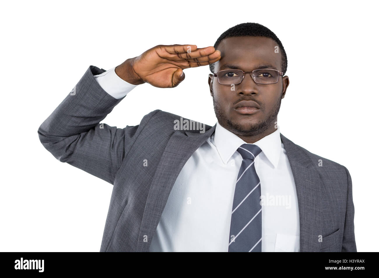 Standing saluting respect pride hi-res stock photography and images - Alamy