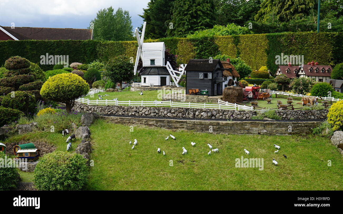 The model village bekonscot in beaconsfield hi-res stock photography ...