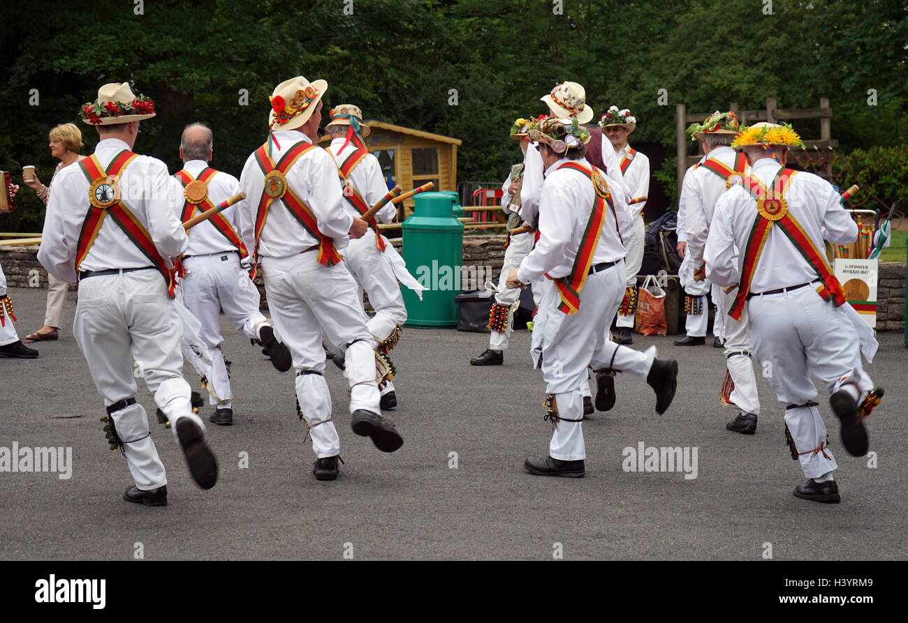 Morris dancing in Dudley, West Midlands, England. Dating to 15th ...