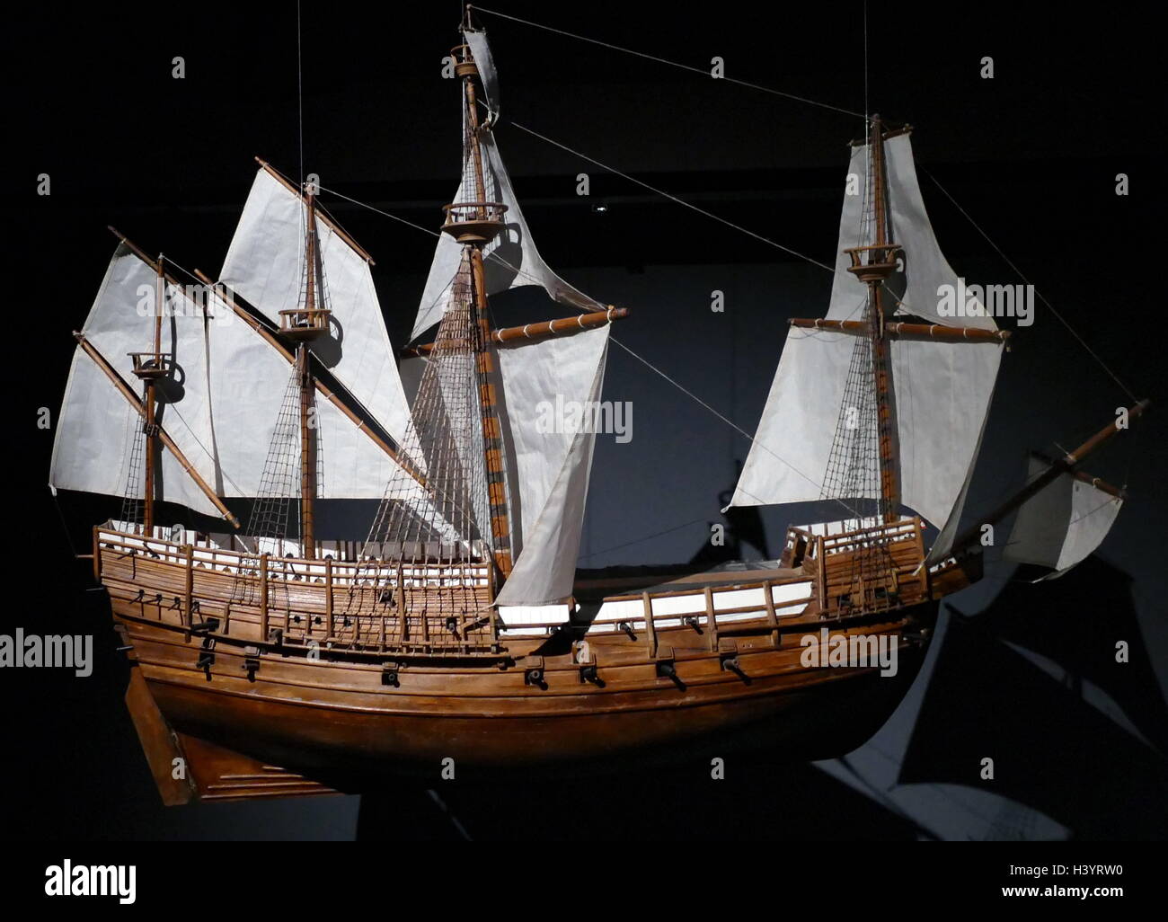 The Mary Rose is a carrack-type warship of the English Tudor navy Stock ...