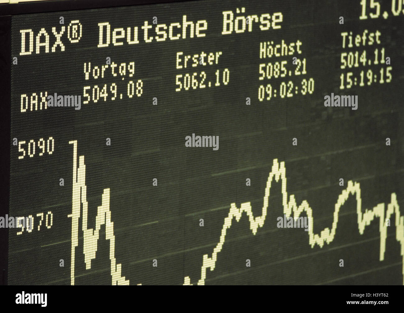 Germany, Hessen, Frankfurt in, the Main, stock exchange, detail ...