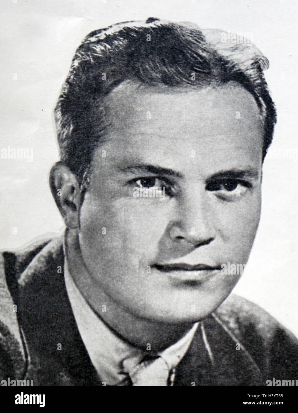 Photograph of Ralph Meeker (1920-1988) an American film, stage and ...