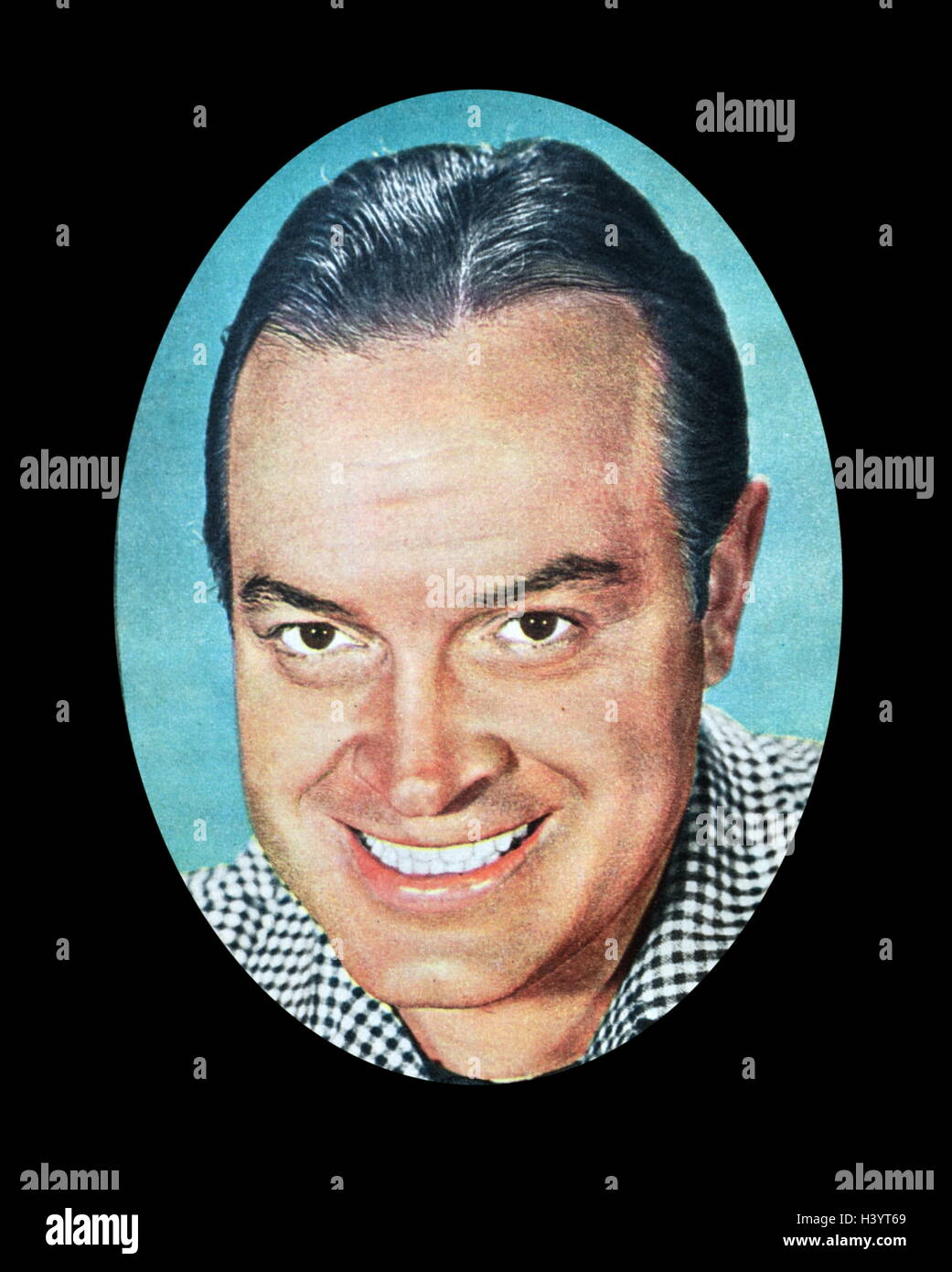 Photograph of Bob Hope (1903-2003) an American comedian, vaudevillian ...