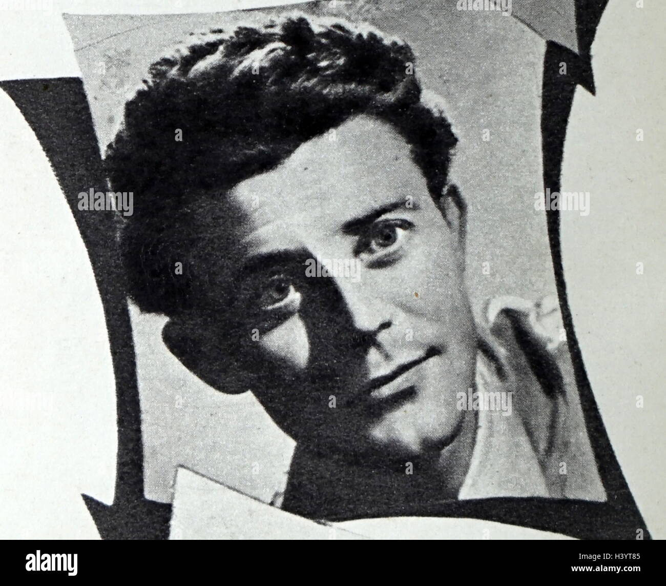 Photograph of Gérard Philipe (1922-1959) a French actor. Dated 20th ...