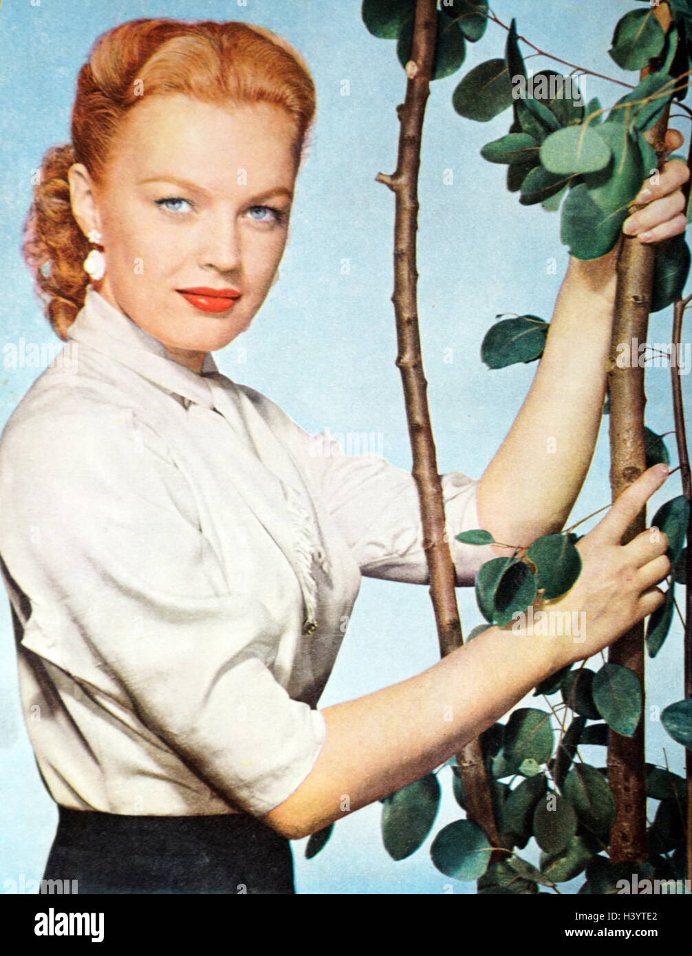 Photograph of June Haver (1926-2005) an American film actress. Dated ...