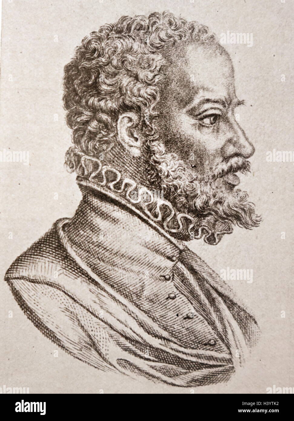 Portrait of Juan de Herrera (1530-1597) a Spanish architect ...