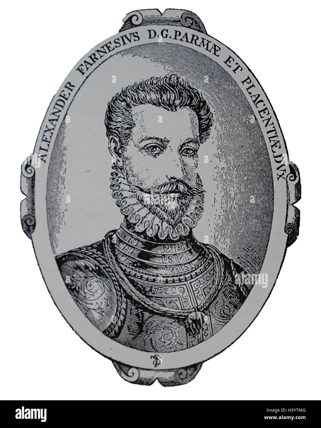 Portrait of Alessandro Farnese III (1545-1592) Duke of Parma and ...