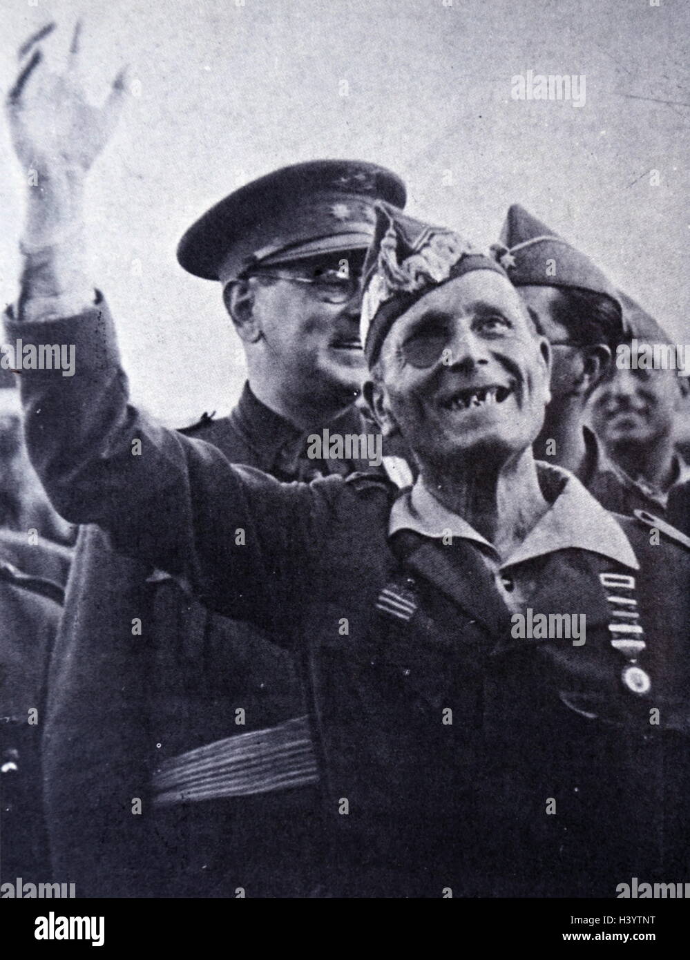 Photograph of José Millán Astray (1879-1954) a Spanish soldier, founder ...