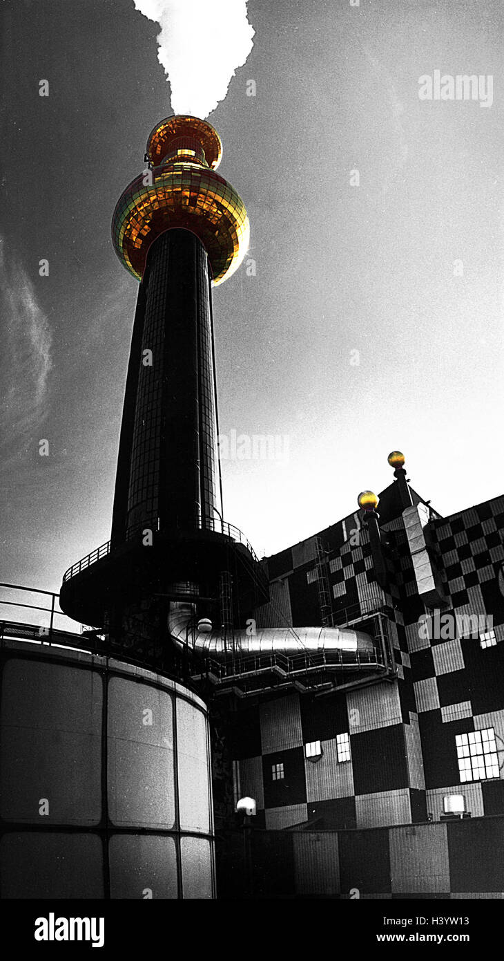 Austria, Vienna, waste incineration plant, public utilities Vienna ...