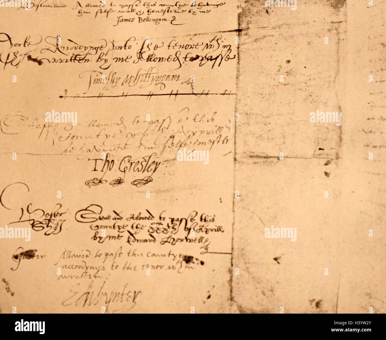 Copy of a forged passport with which a Vagabond travelled the length of ...