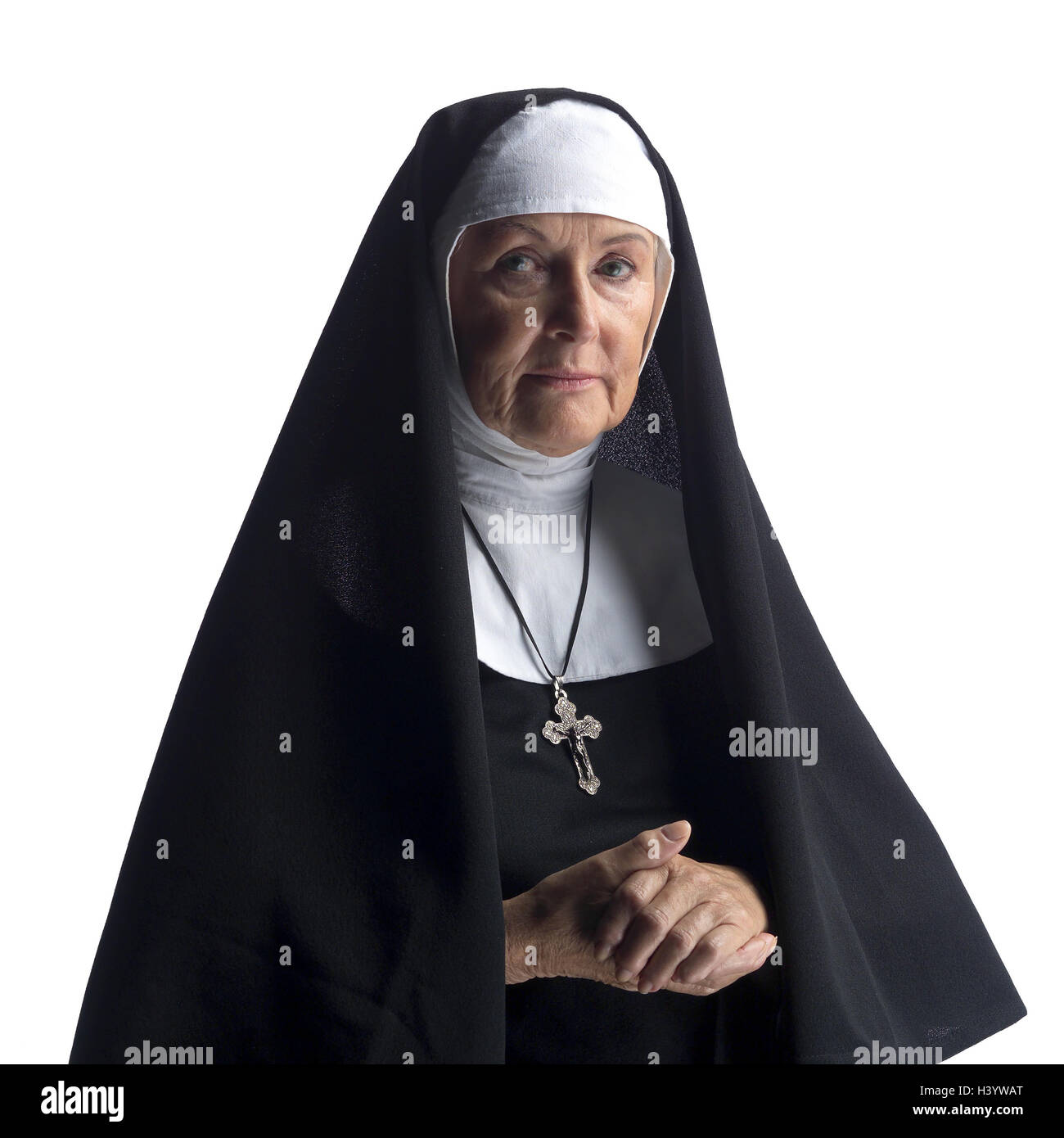 Nun, portrait, cloister sister, priests, order woman, Catholic, faith ...