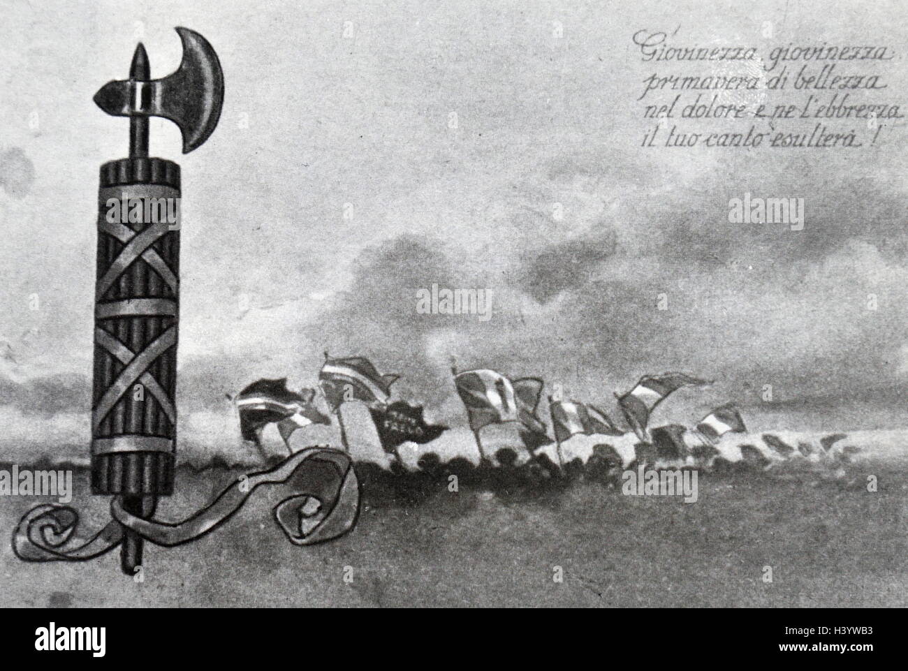 Ww2 italian propaganda poster hi-res stock photography and images - Alamy