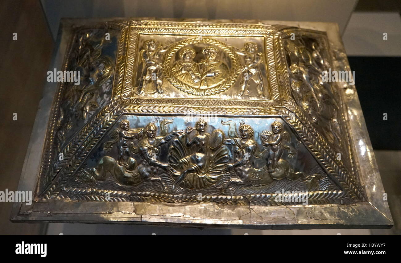 The Projecta Casket (Wedding Gift). Roman. 4th Century AD Stock Photo ...