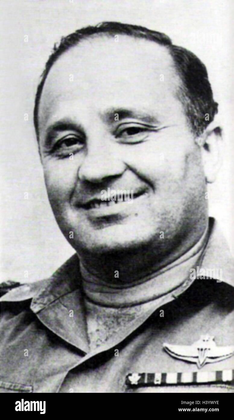 Photograph of Yitzhak Hofi (1927-2014) Israeli General, Chief of Staff ...