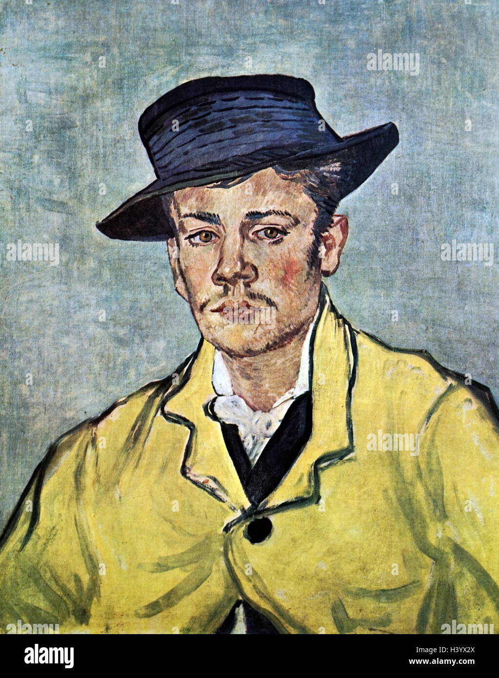 Painting titled 'Portrait of Armand Roulin' by Vincent van Gogh (1853 ...