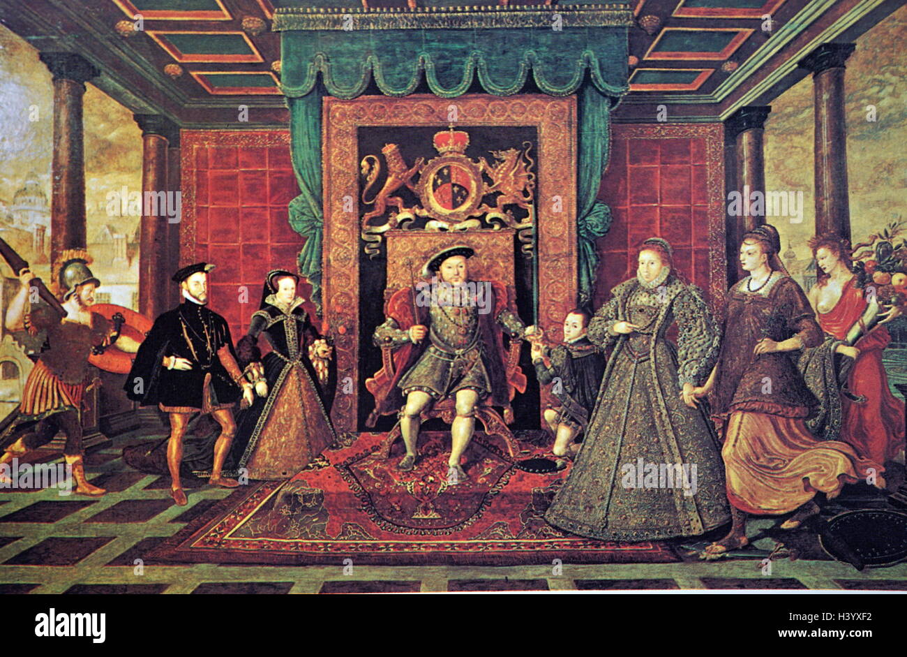 Tudor England Painting Stock Photos & Tudor England Painting Stock ...