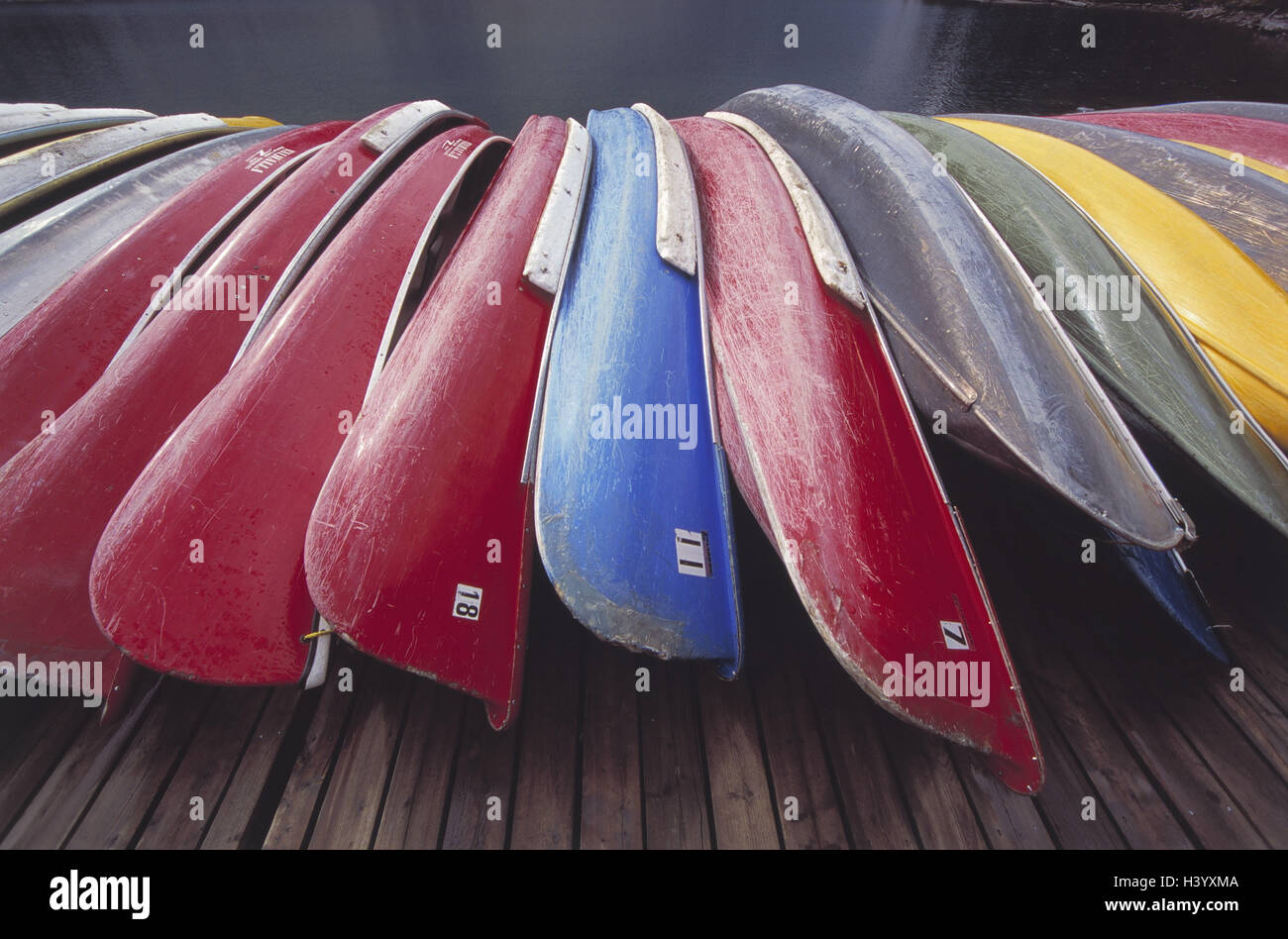 Canada, Alberta, Rocky Mountains, Banff national park, Moraine brine ...