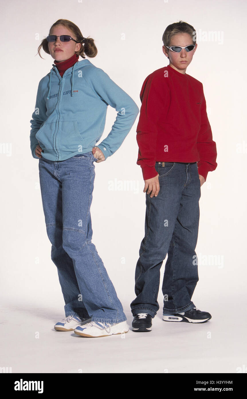 Teenager, boy, girl, sunglasses, careless, cool 12 - 13 years, children ...