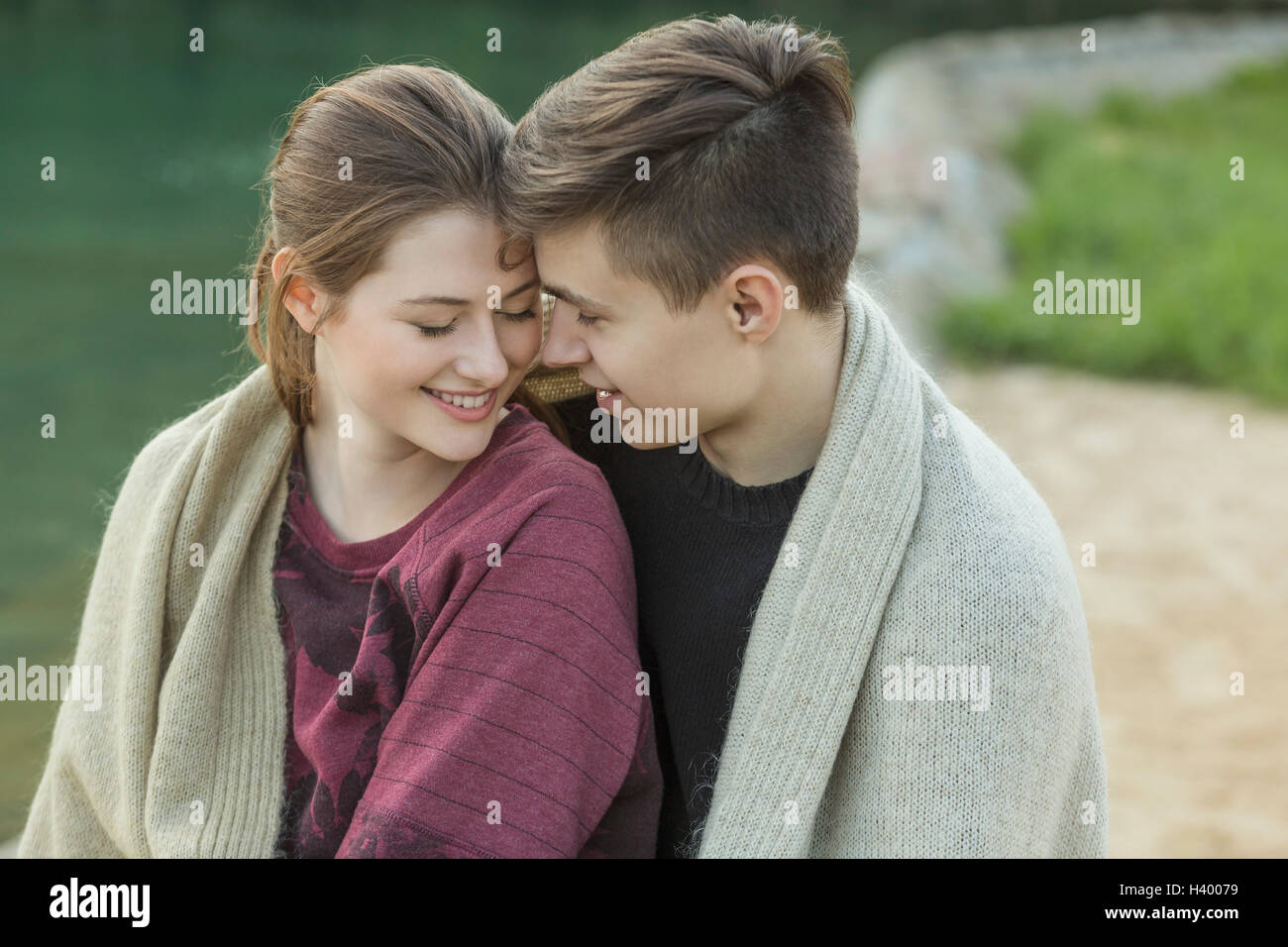 Wrapped in blanket hi-res stock photography and images - Alamy