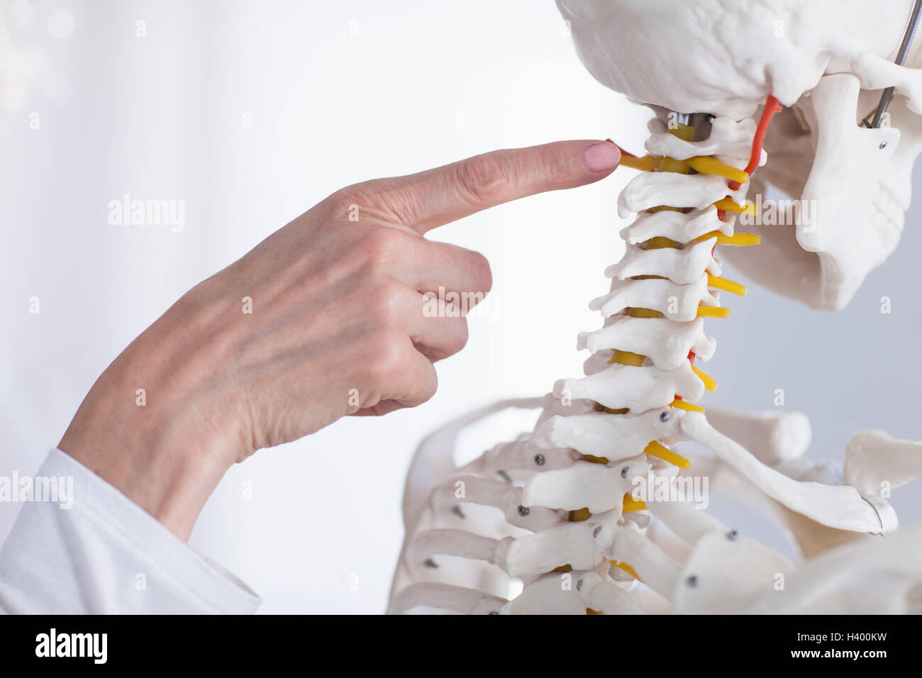 Skeleton hand pointing hi-res stock photography and images - Alamy