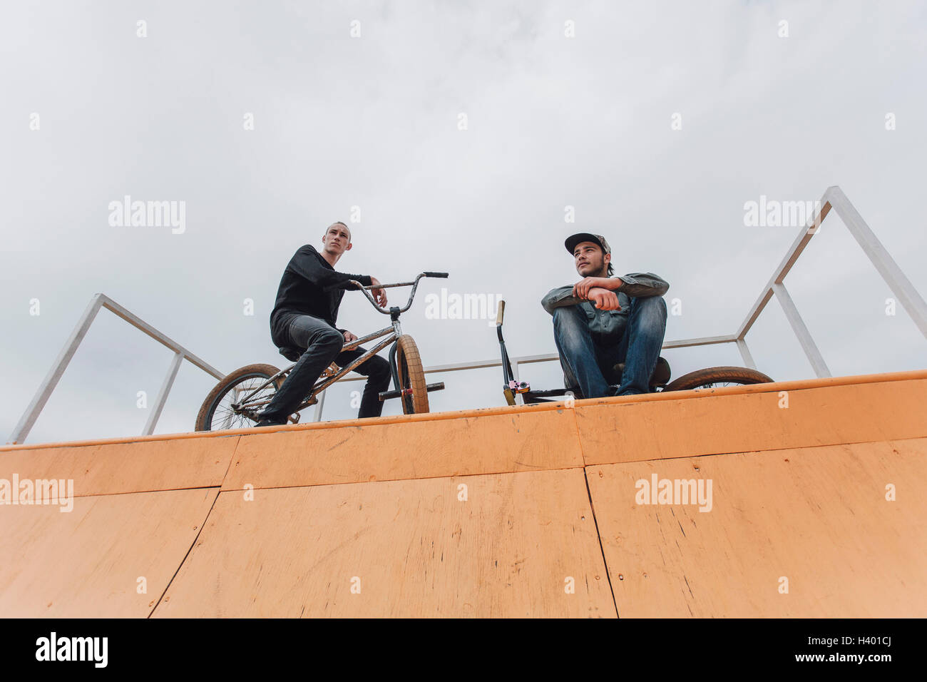 Cycling ramp hi-res stock photography and images - Alamy