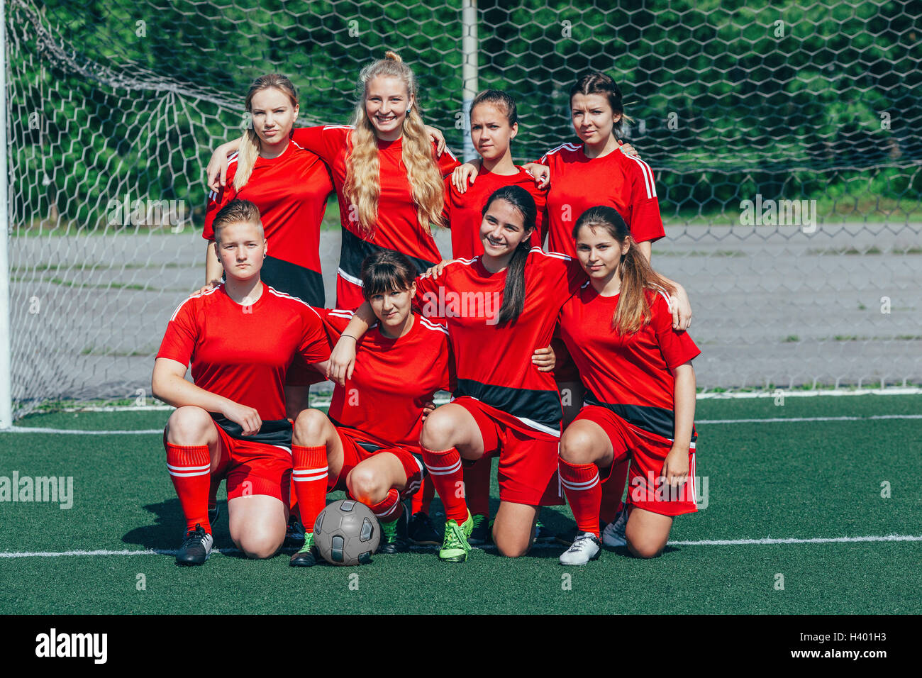 Soccer team hi-res stock photography and images - Alamy